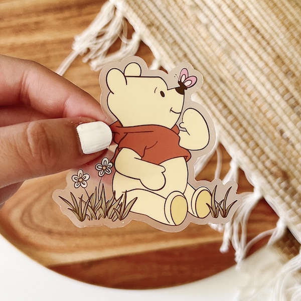 Winnie Pooh Stickers - Etsy
