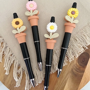 Flower Pot Beaded Pen - Etsy