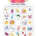 Beach Day Bingo Printable - Fun Game for Kids - Summer Vacation ...