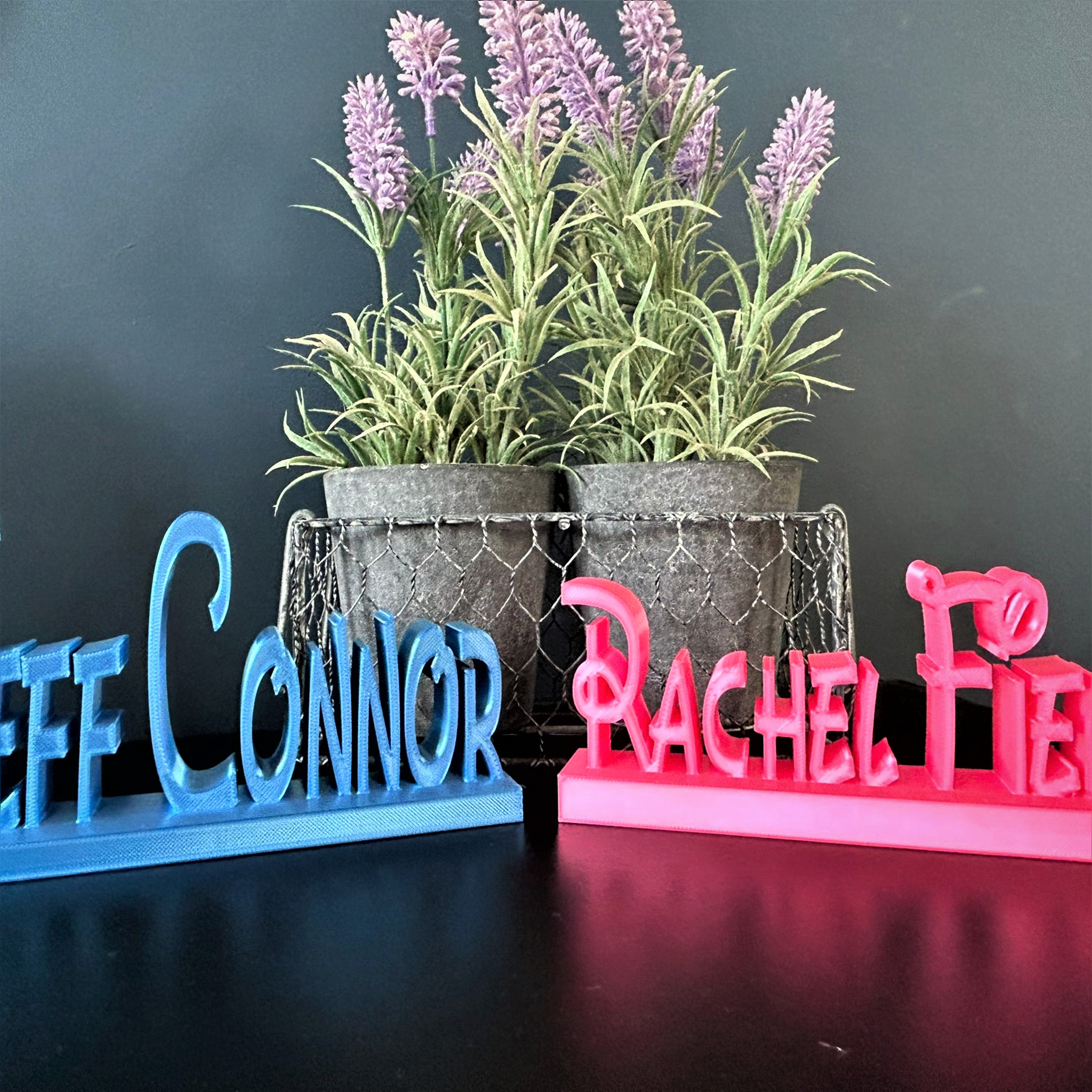 Personalised Desk Name Sign Custom Name Plate Desk Name Plaque Teacher ...