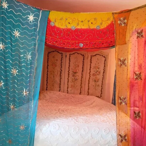 Gypsy Bed Canopy - Etsy