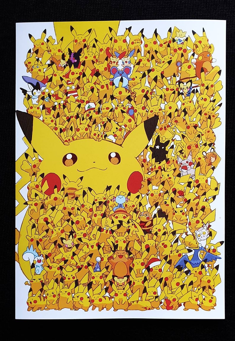 Pikachu a Day - Etsy