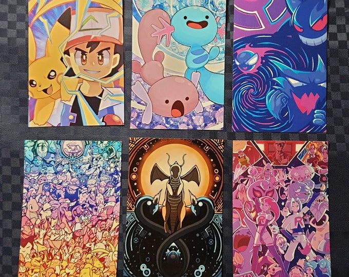 A6 Pokemon Prints - Etsy