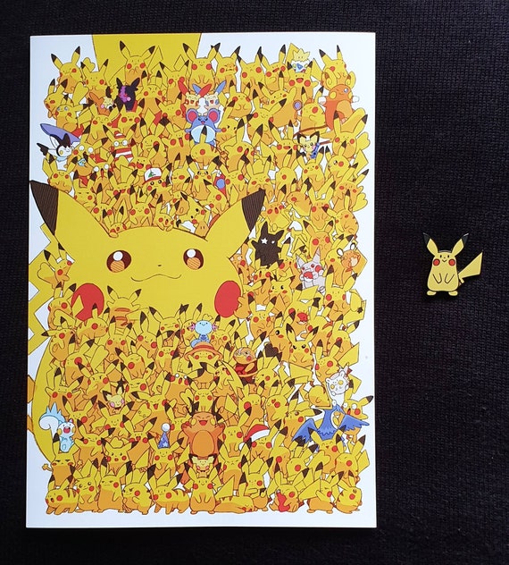 Pikachu a Day - Etsy
