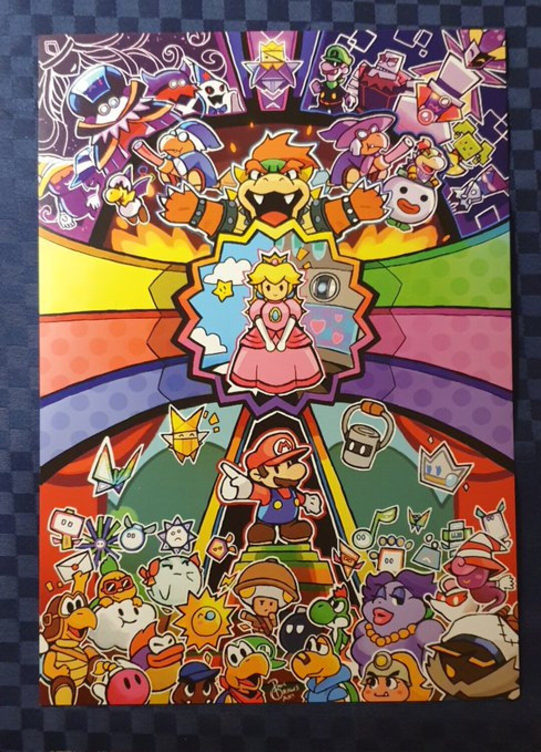 A4 Paper Mario Print - Etsy UK