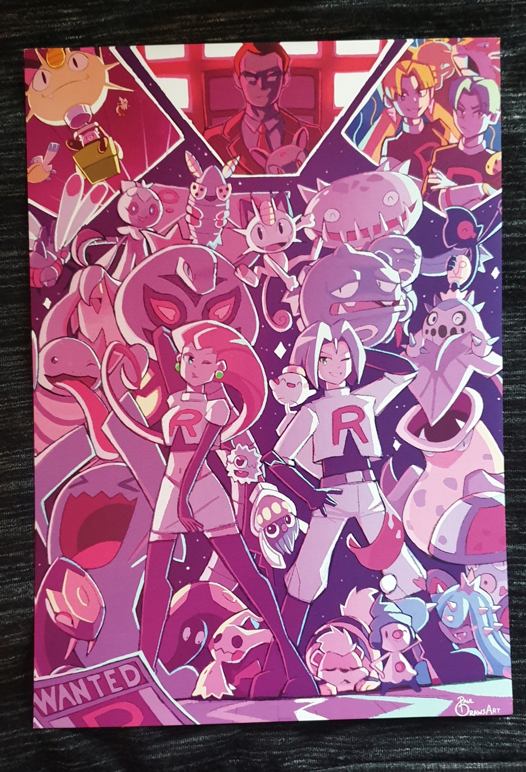 Team Rocket A4 - Etsy