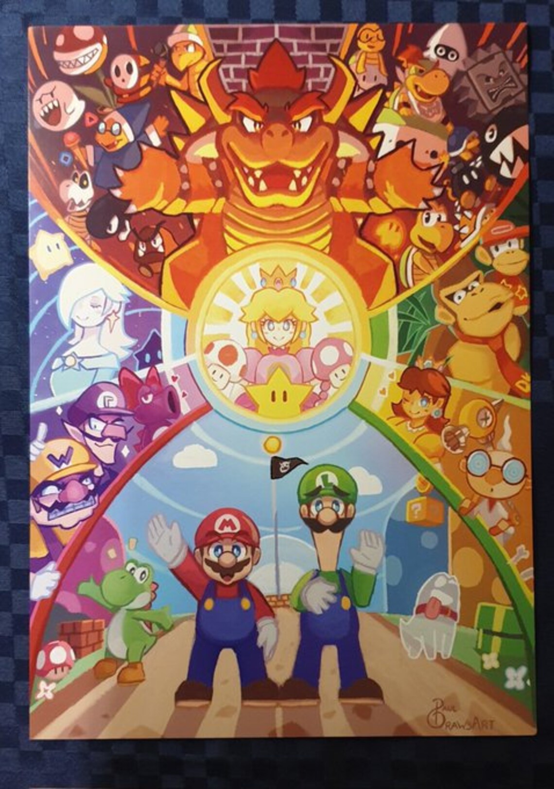 Super Mario A4 Print - Etsy