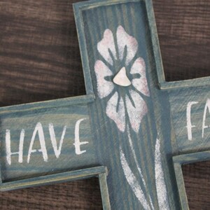 Have Faith Flower Wall Sign, Hanging Signs, Wall Signs, Faith Signs ...