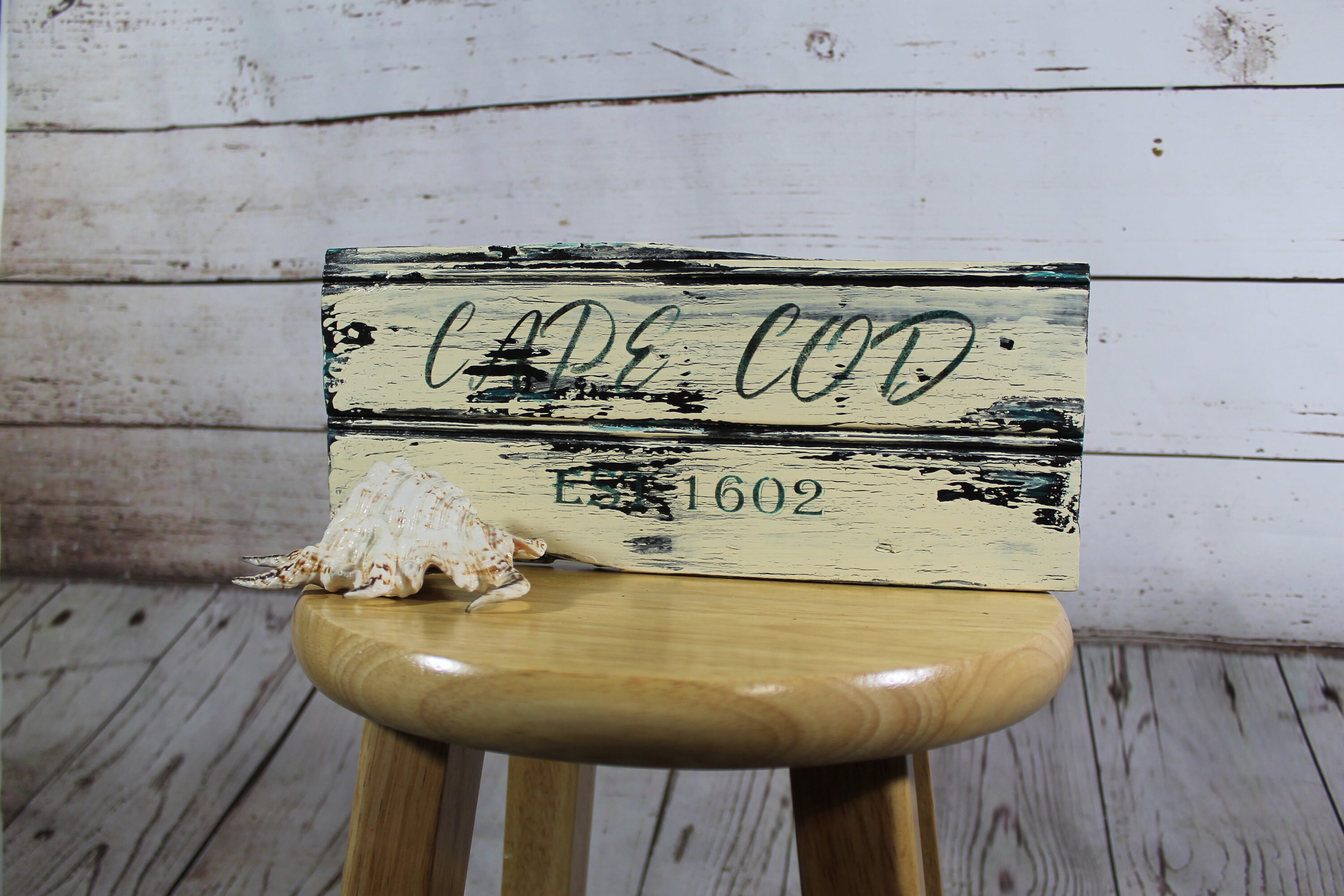 Vintage Cape Cod Wood Sign, Wall Signs, Vintage Décor, Cape Cod Signs ...
