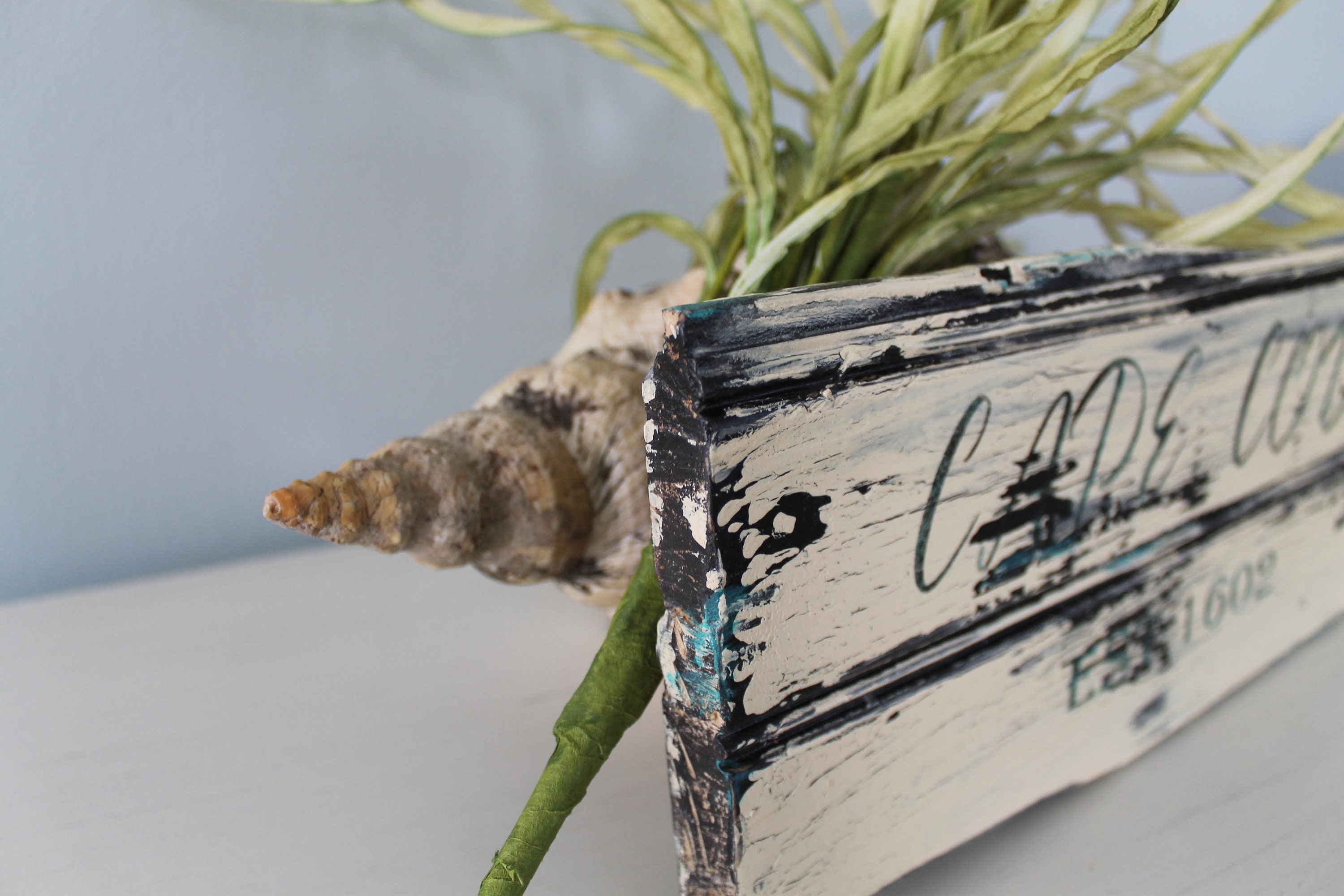 Vintage Cape Cod Wood Sign, Wall Signs, Vintage Décor, Cape Cod Signs ...