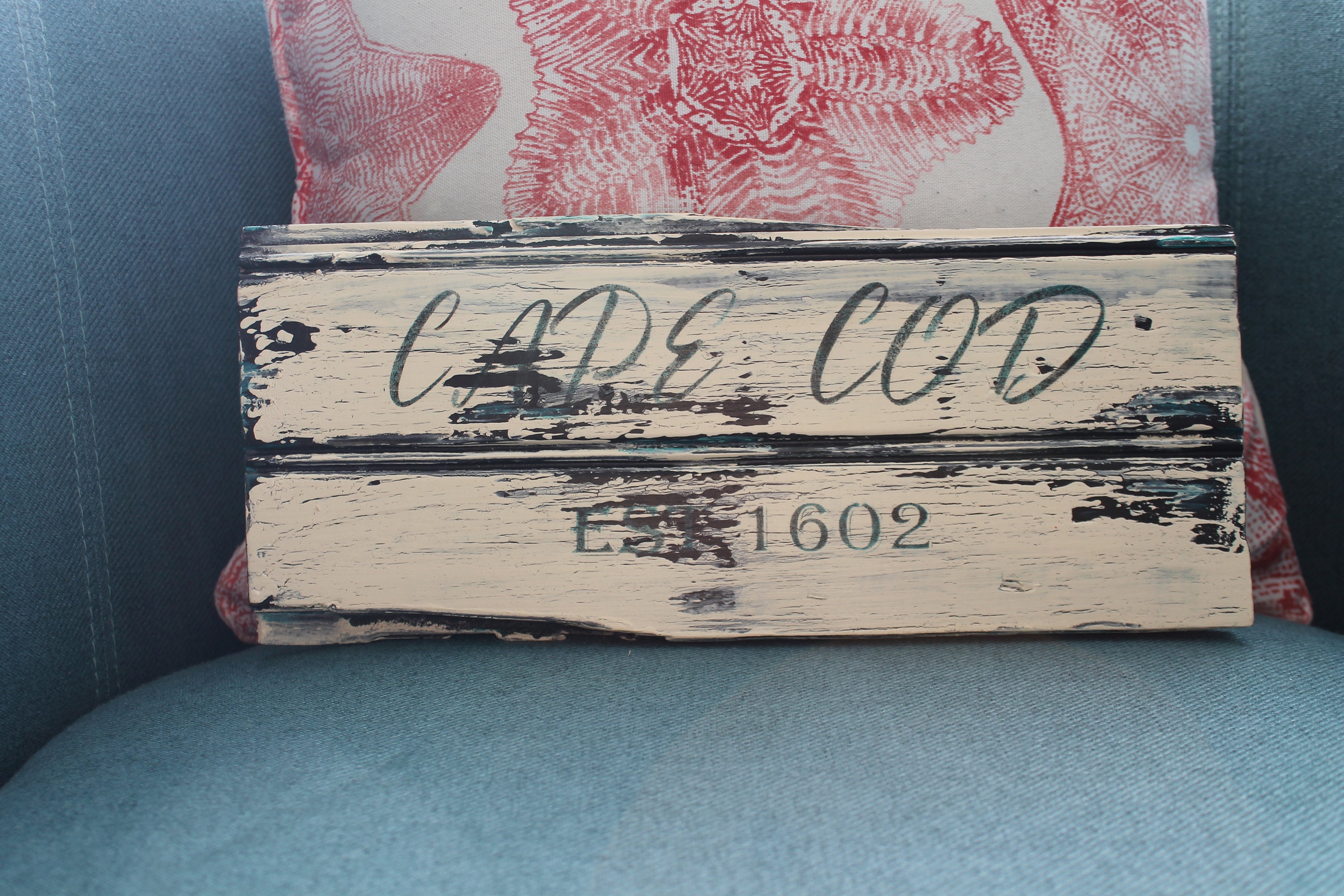 Vintage Cape Cod Wood Sign, Wall Signs, Vintage Décor, Cape Cod Signs ...