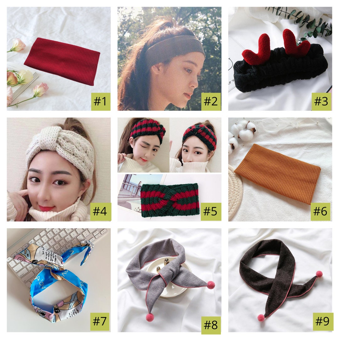 Headband, Korean Style Hair Band Perfect for Applying Makeup or Washing ...
