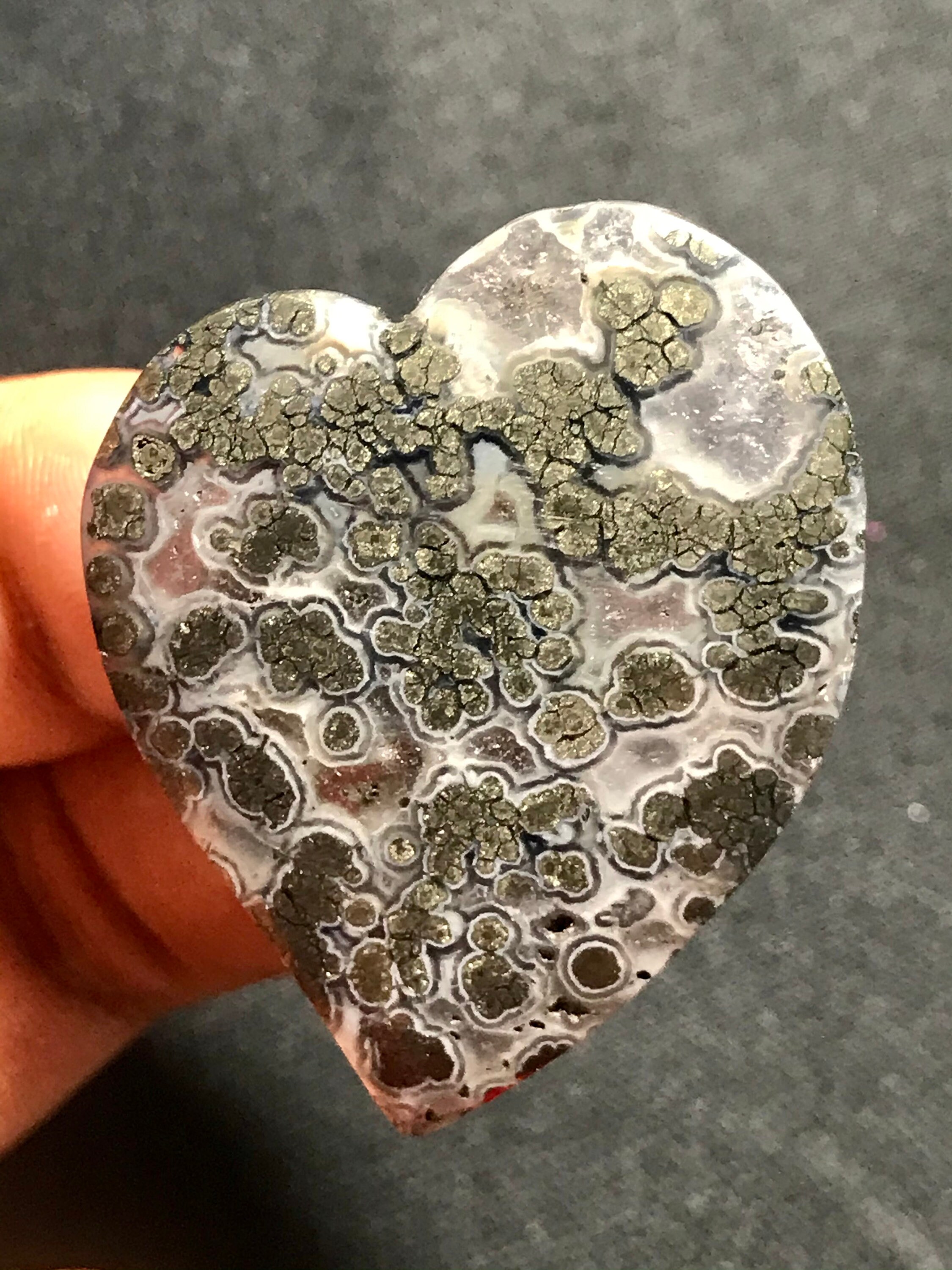 Marcasite Agate Cabochon 34x42x65mm | Etsy