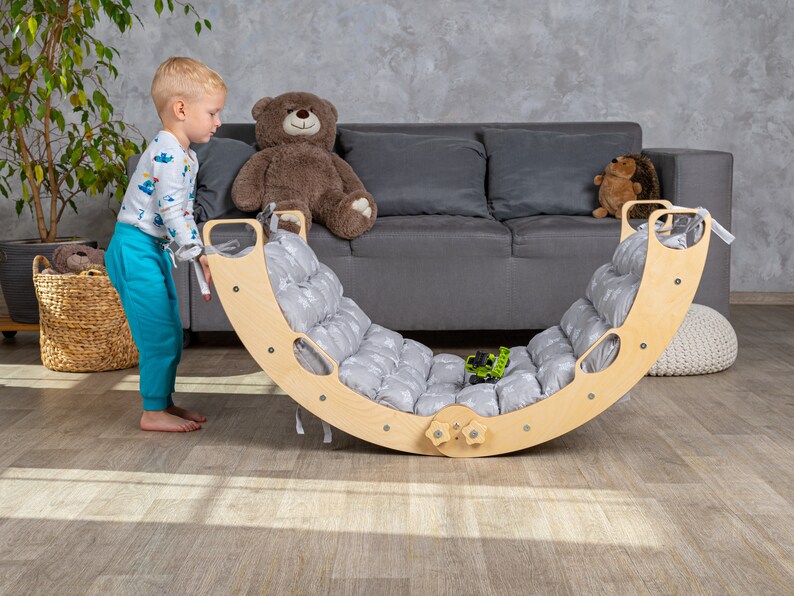 Large Climbing Foldable Arch With Pillow Montessori сlimbing - Etsy