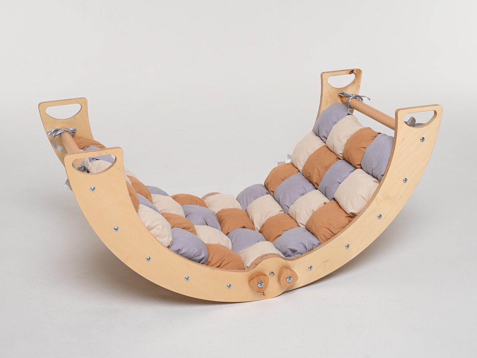 Kletterbogen mit Kissen Montessori Wippe Montessori - Etsy.de