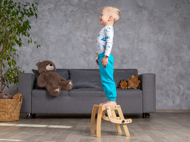 Toddler Step Stool & Chair 2in1 Chair Step Stool for Toddler - Etsy