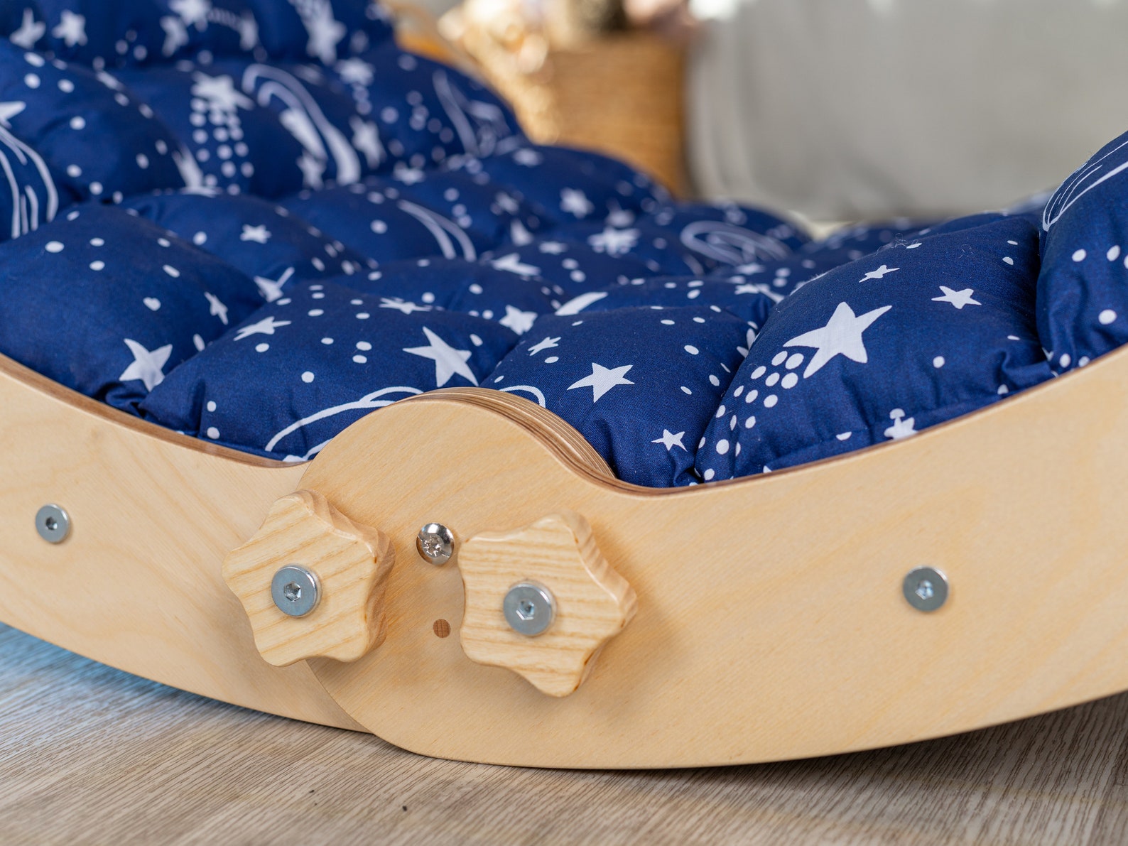 Foldable Climbing Arch With Pillow Montessori Rocker With - Etsy