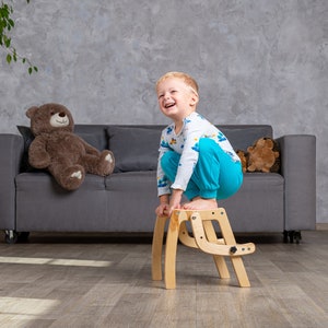 Toddler Step Stool & Chair 2in1, Toddler Chair With Back, Toddler Stool ...