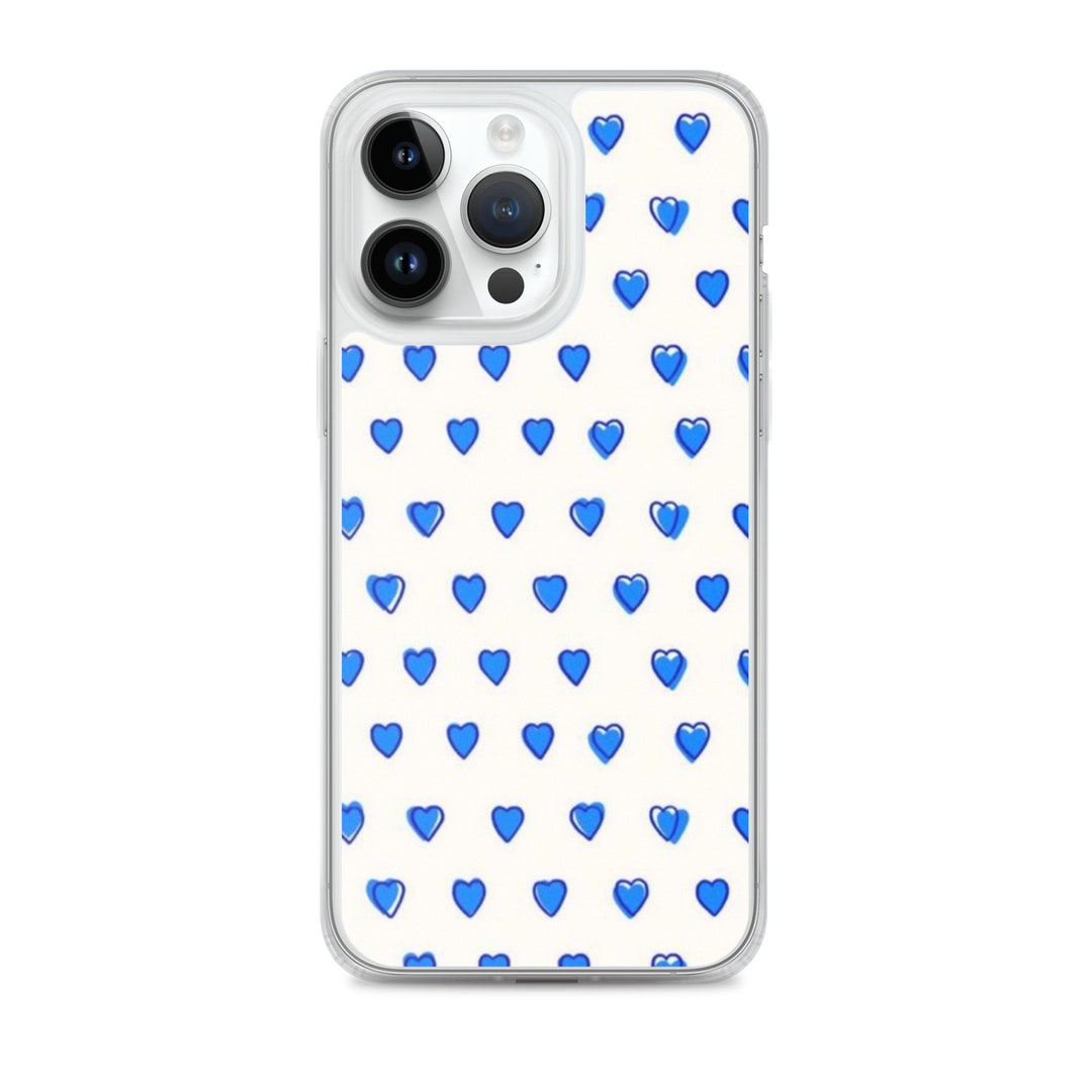 Roller Rabbit Blue Heart Phone Case - Etsy