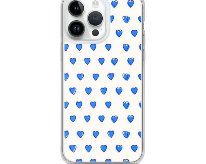Roller Rabbit Blue Heart Phone Case - Etsy