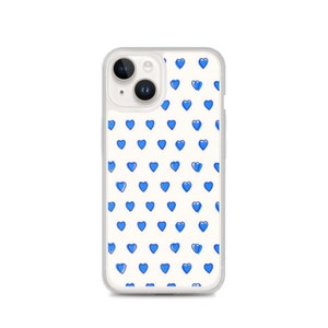 Roller Rabbit Blue Heart Phone Case - Etsy