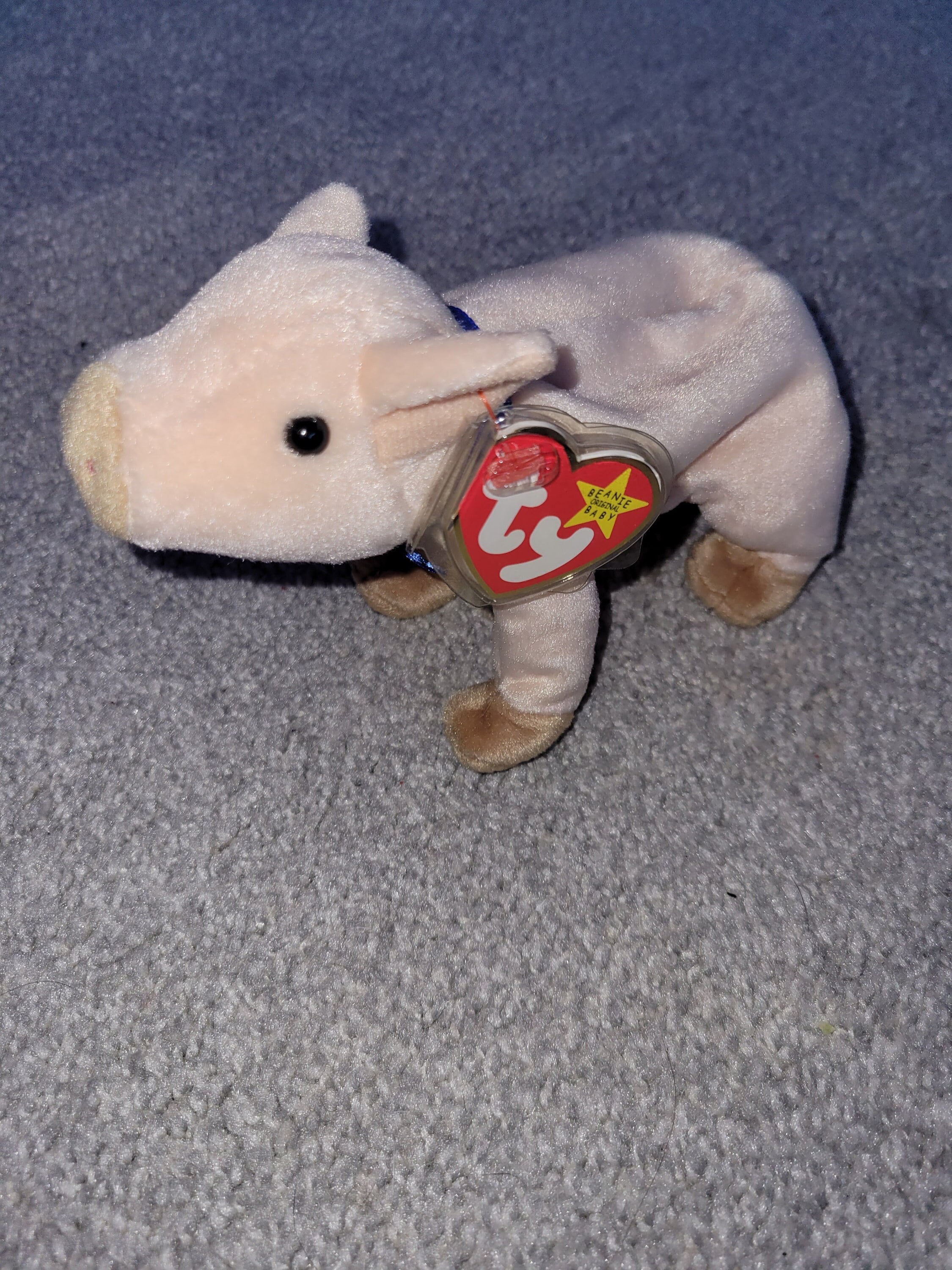 Authentic TY Beanie Baby - Knuckles the Pig, Charlotte's Web, Piglet ...