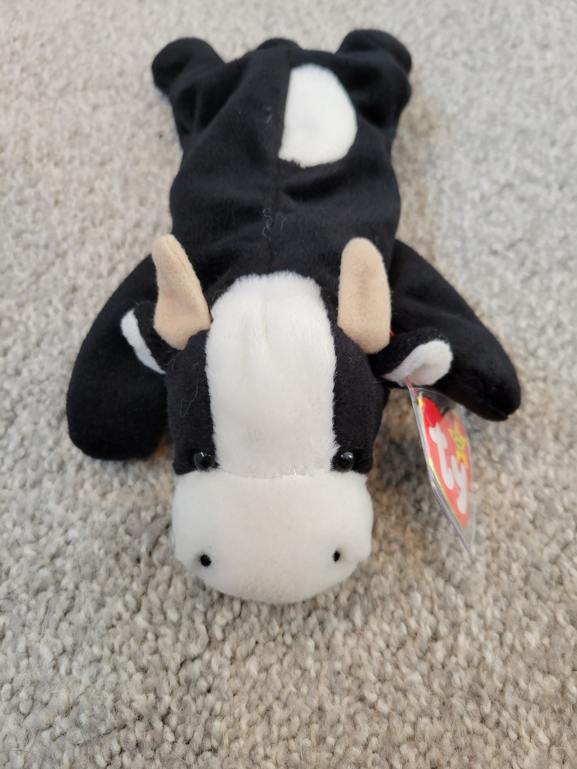 Authentic TY Beanie Baby - Daisy the Cow - Collectible Plush Toy - Etsy