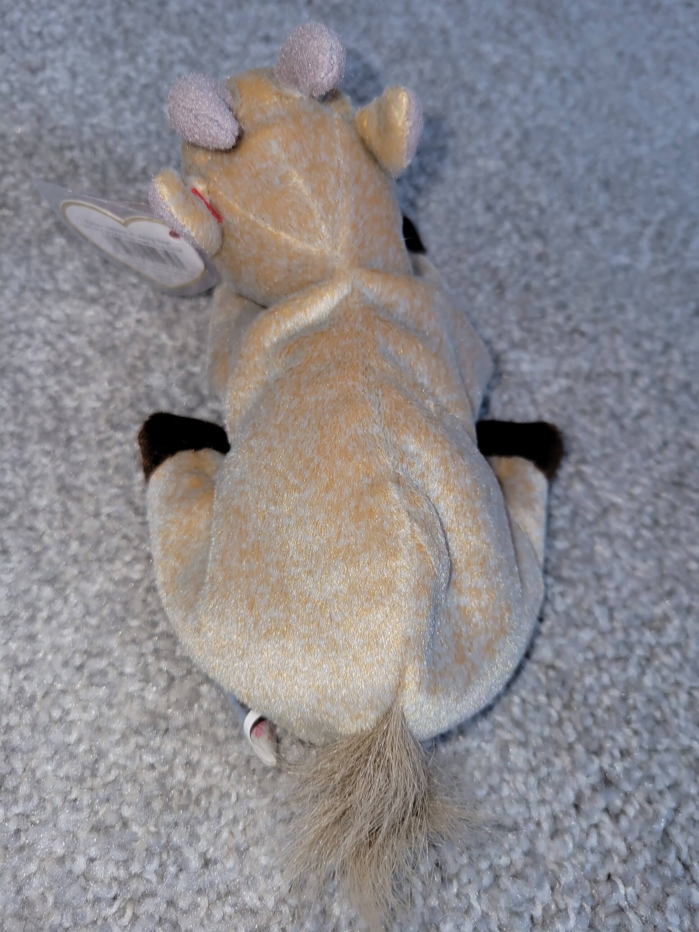 Authentic TY Beanie Baby - Goatee the Goat - W/minor Error! - Farm ...