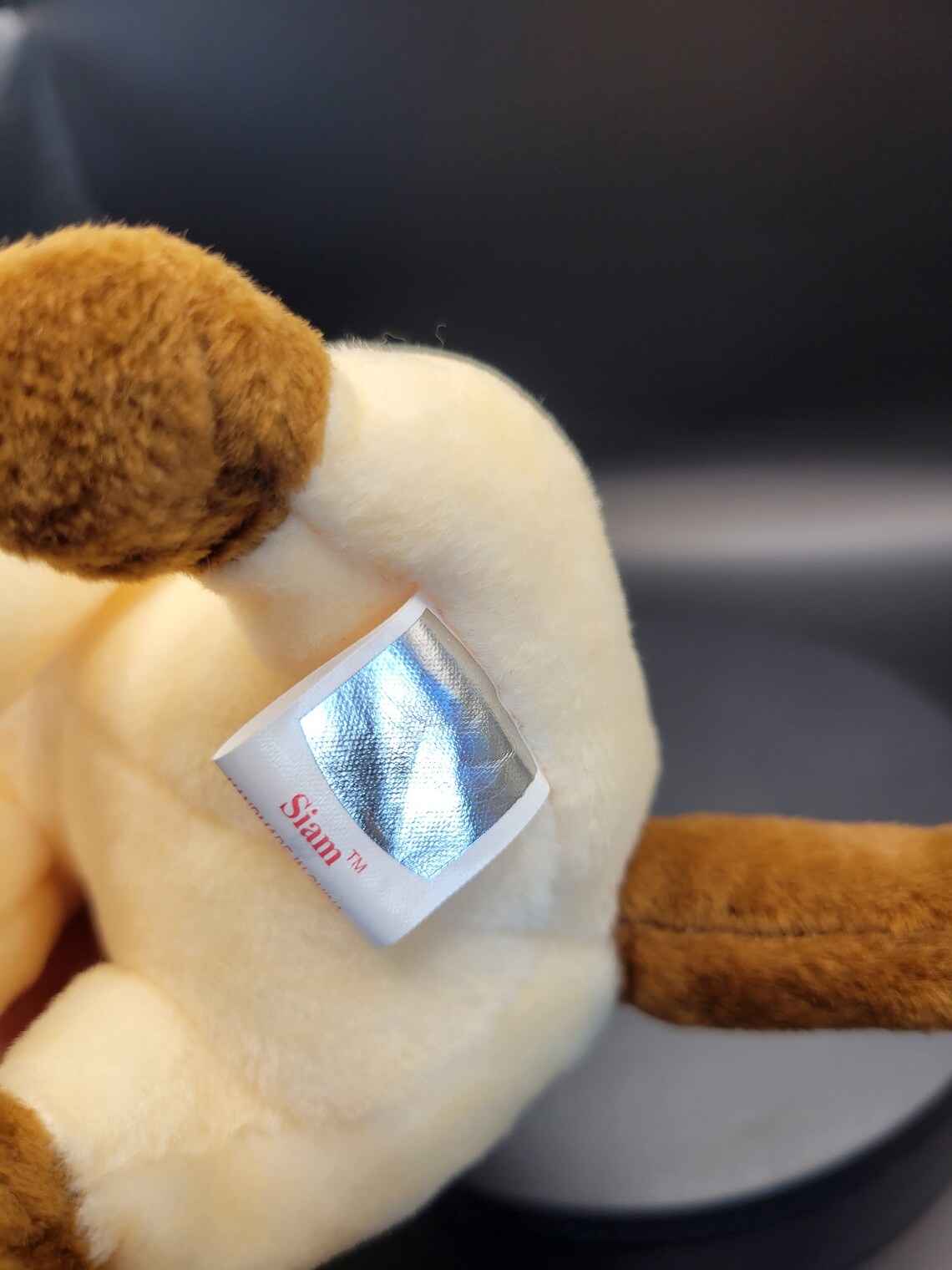 Authentic TY Beanie Baby - Siam the Siamese Cat Plush - Etsy