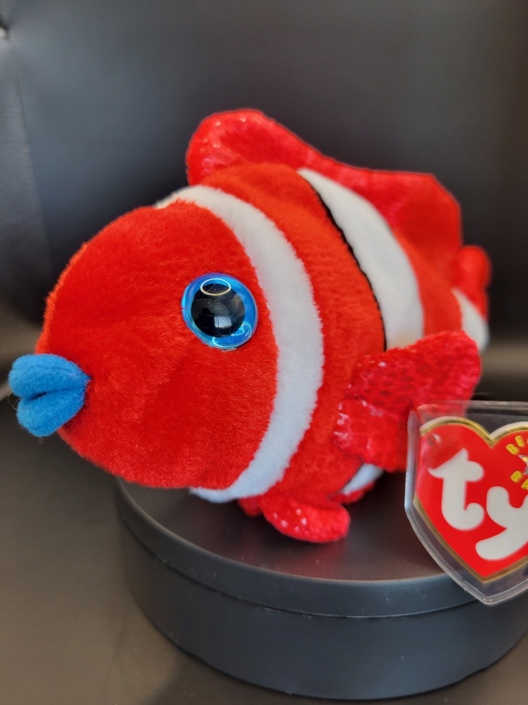 Authentic TY Beanie Baby Jester Clownfish - Gen 8 Hang Tag - Etsy