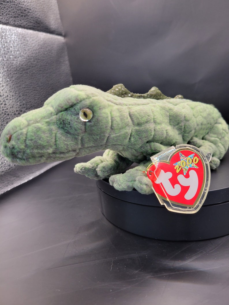 Authentic TY Beanie Baby - Swampy the Alligator - Swamp Animal, Croc ...