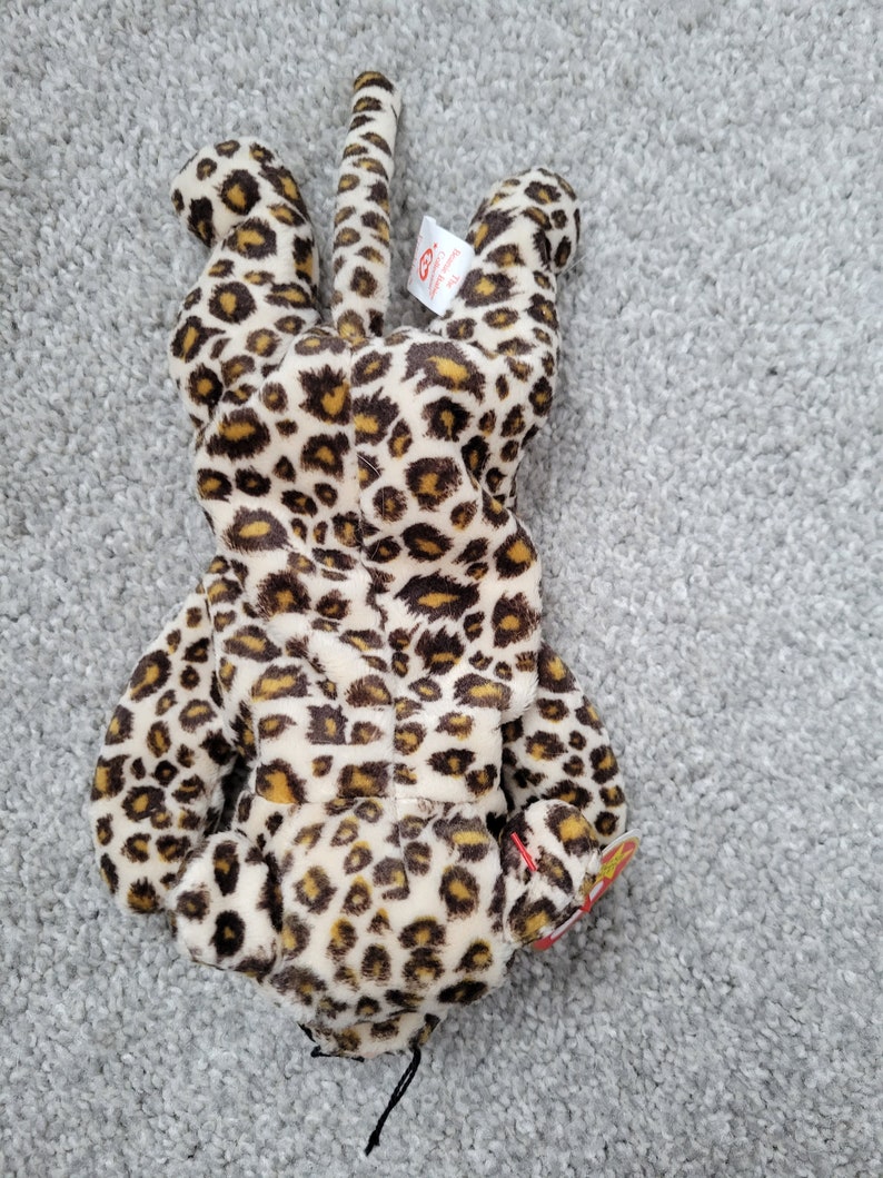 Authentic TY Beanie Baby - Freckles the Leopard, Jungle, Big Cats ...