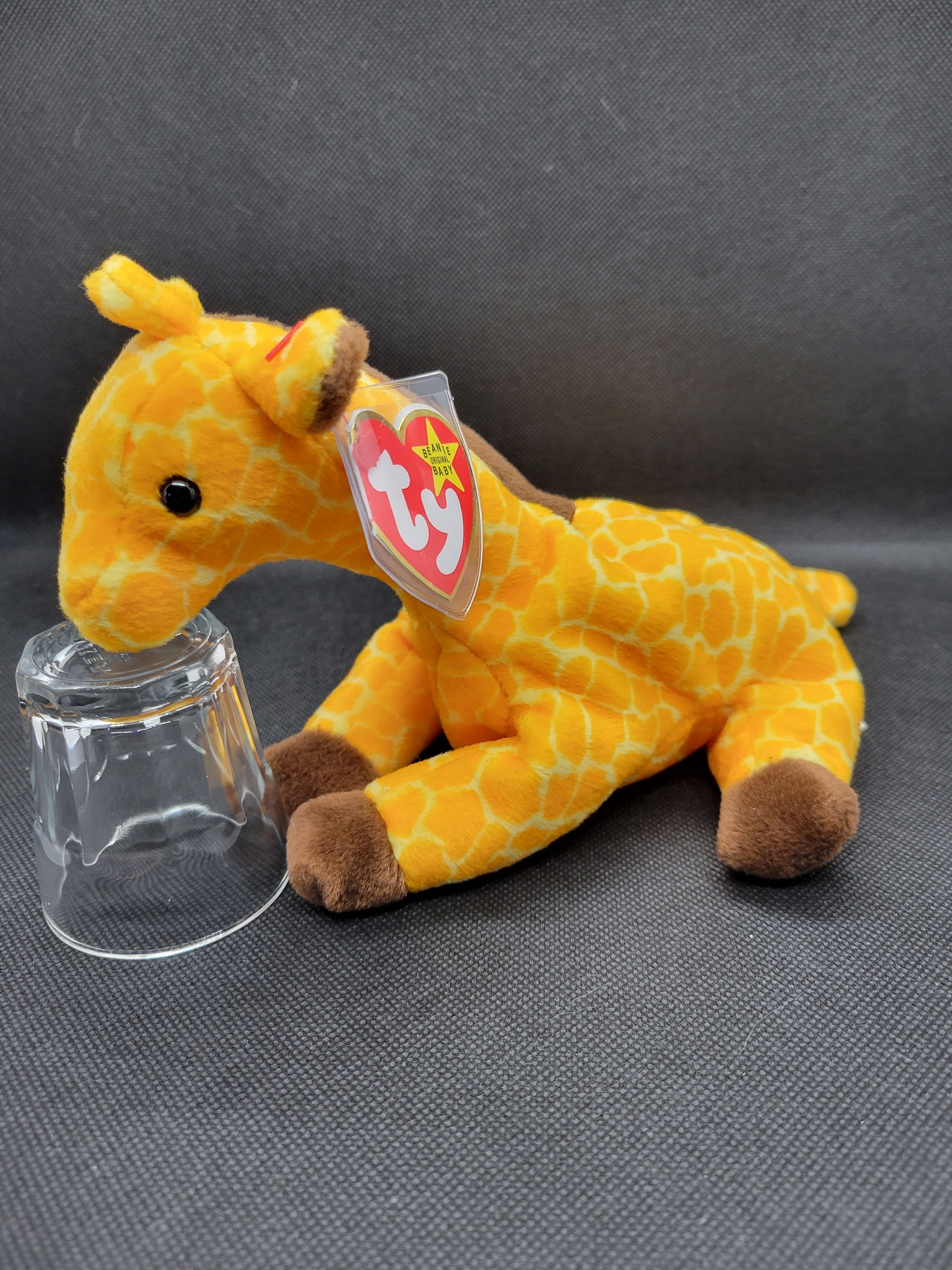 Authentic TY Beanie Baby - Twigs the Giraffe - 1996 Release - Etsy