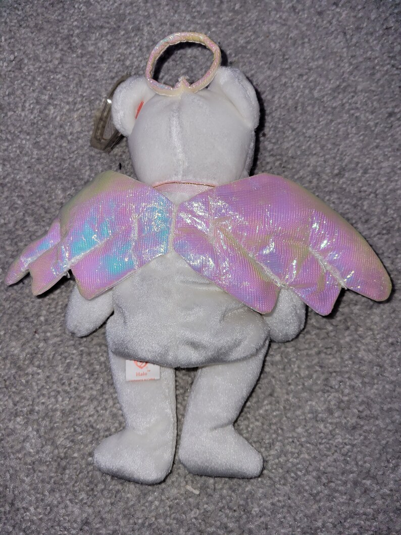 Authentic TY Beanie Baby Halo the Bear Christian Angel - Etsy