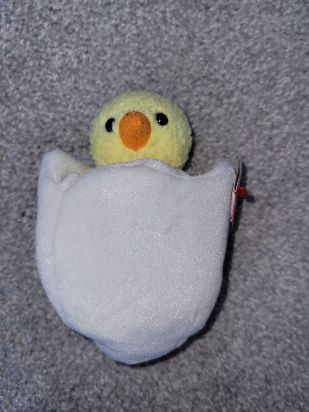 Authentic TY Beanie Baby Eggbert Chick - Minor Error - Gen 5 Hang Tag ...