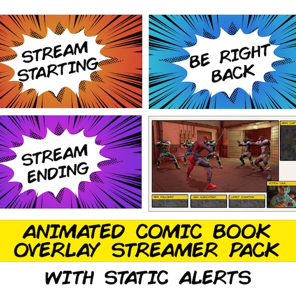 Comic Book Decor - Etsy