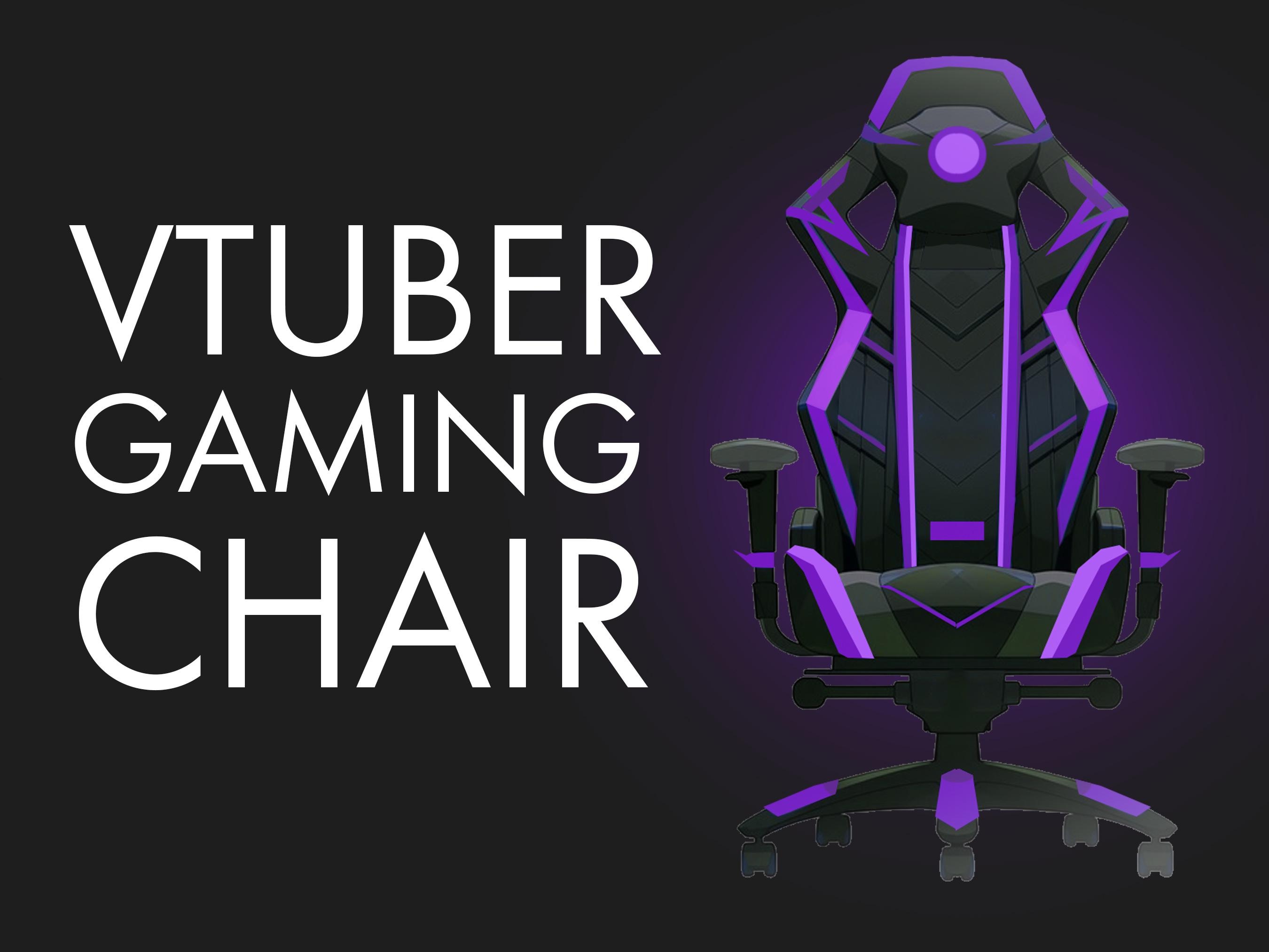 8 Colours PNG of Vtuber Gaming Chair - Various Colours - PNG With ...