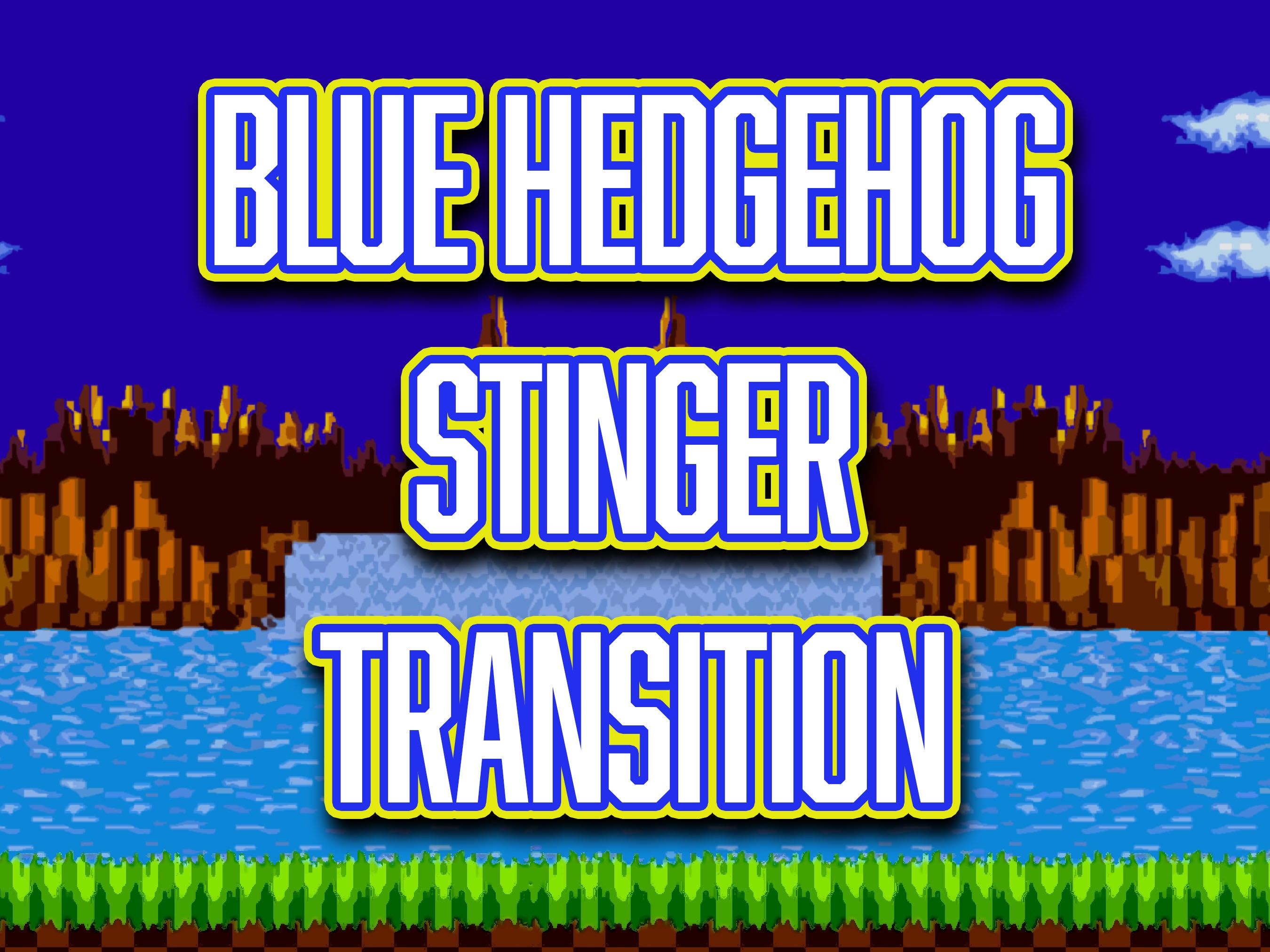 Sonic Inspired Twitch Stinger Transition - (with Sound) - Etsy