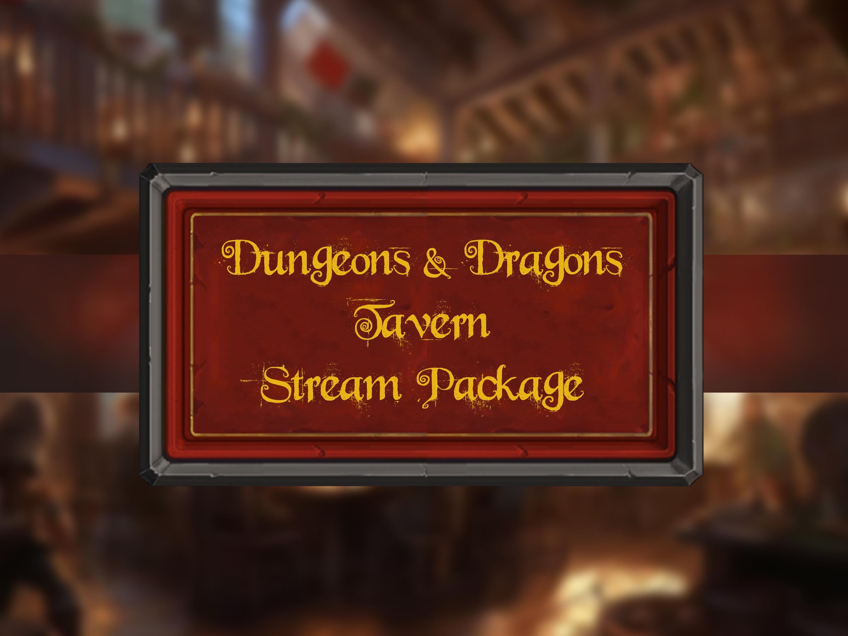 D&D Tavern Stream Package - 1920x1080 - Etsy