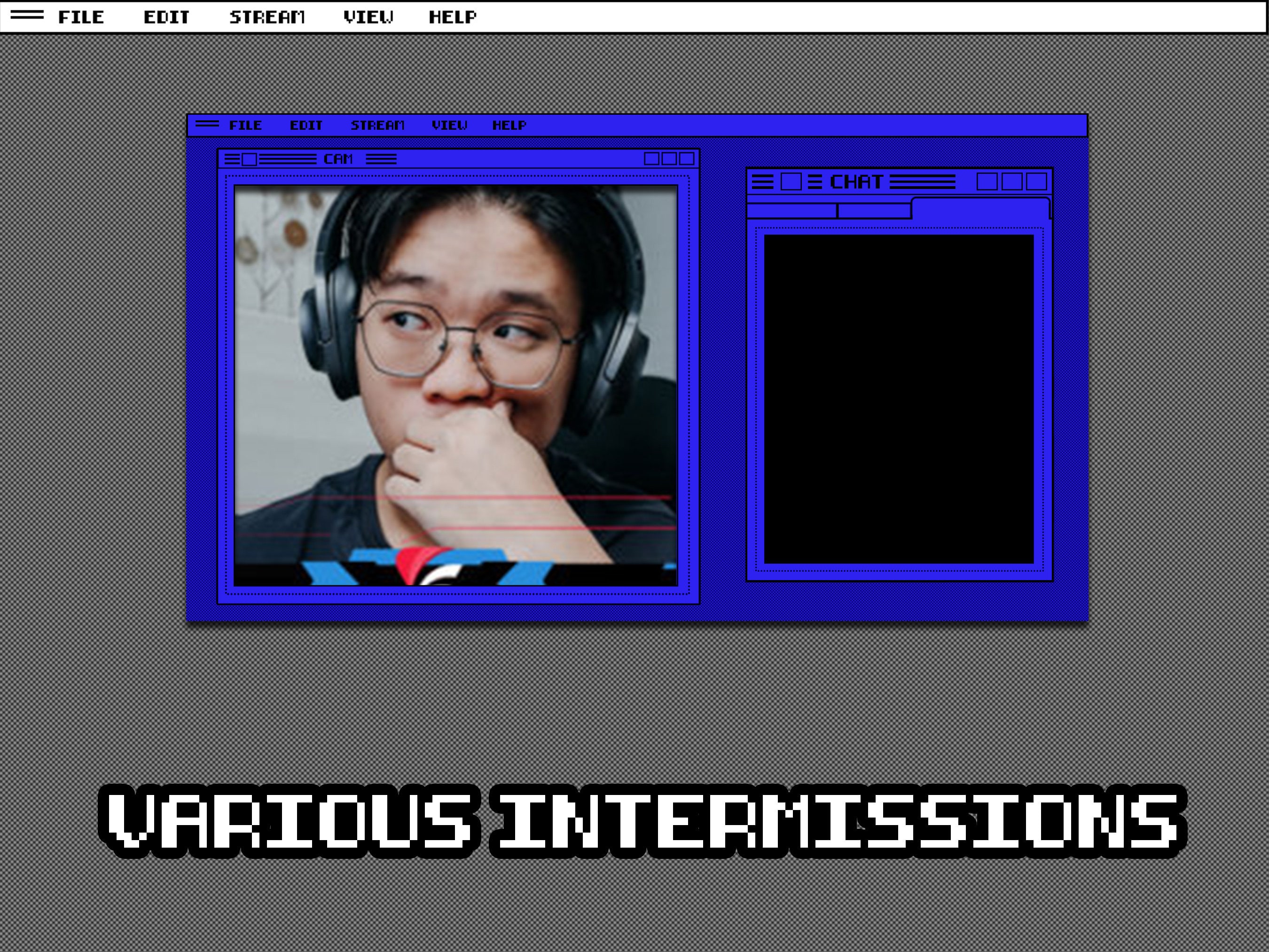 Retro Gamer Vintage PC Style Overlay Pack - Twitch, Youtube, Kick ...