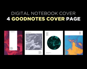 18 Digital Notebook Covers Goodnotes Digital Notebook Covers - Etsy