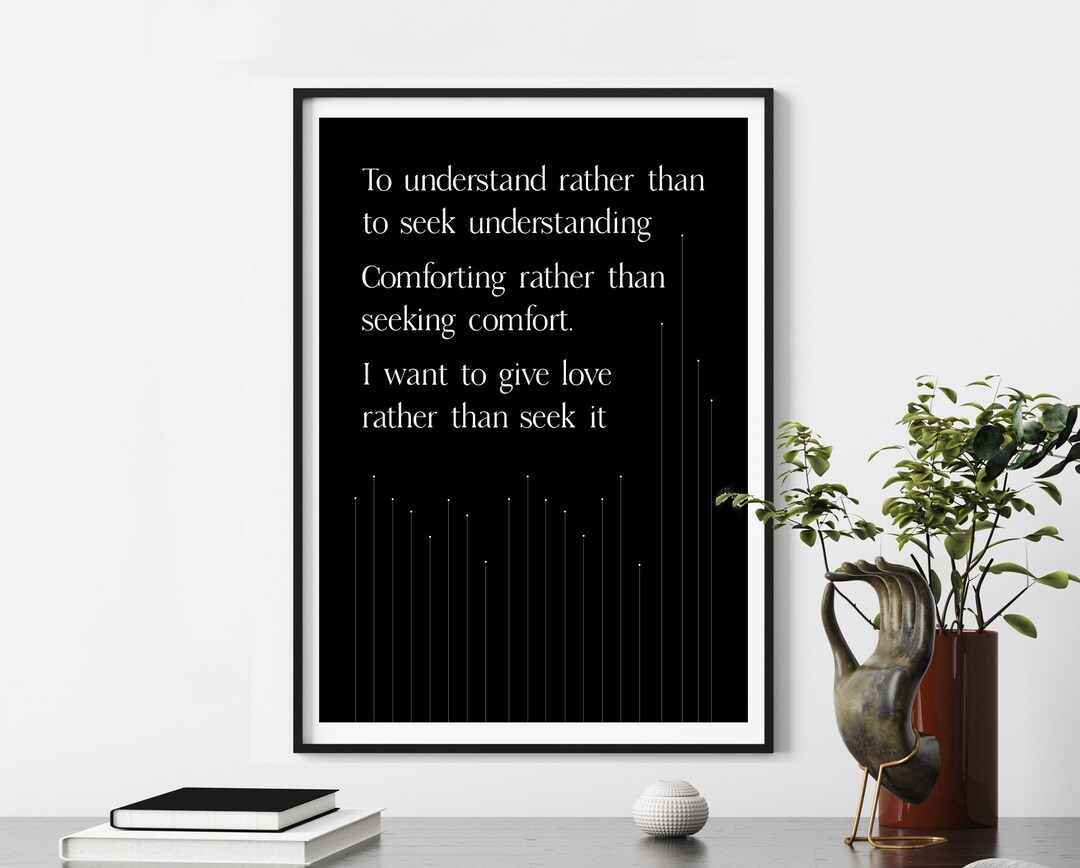 Typo Print Typo Poster Typography Poster Printable Art - Etsy