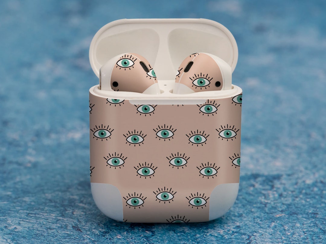 Green Eyes Icons , Decal for Airpods Premium 3M Vinyl for Airpods All ...