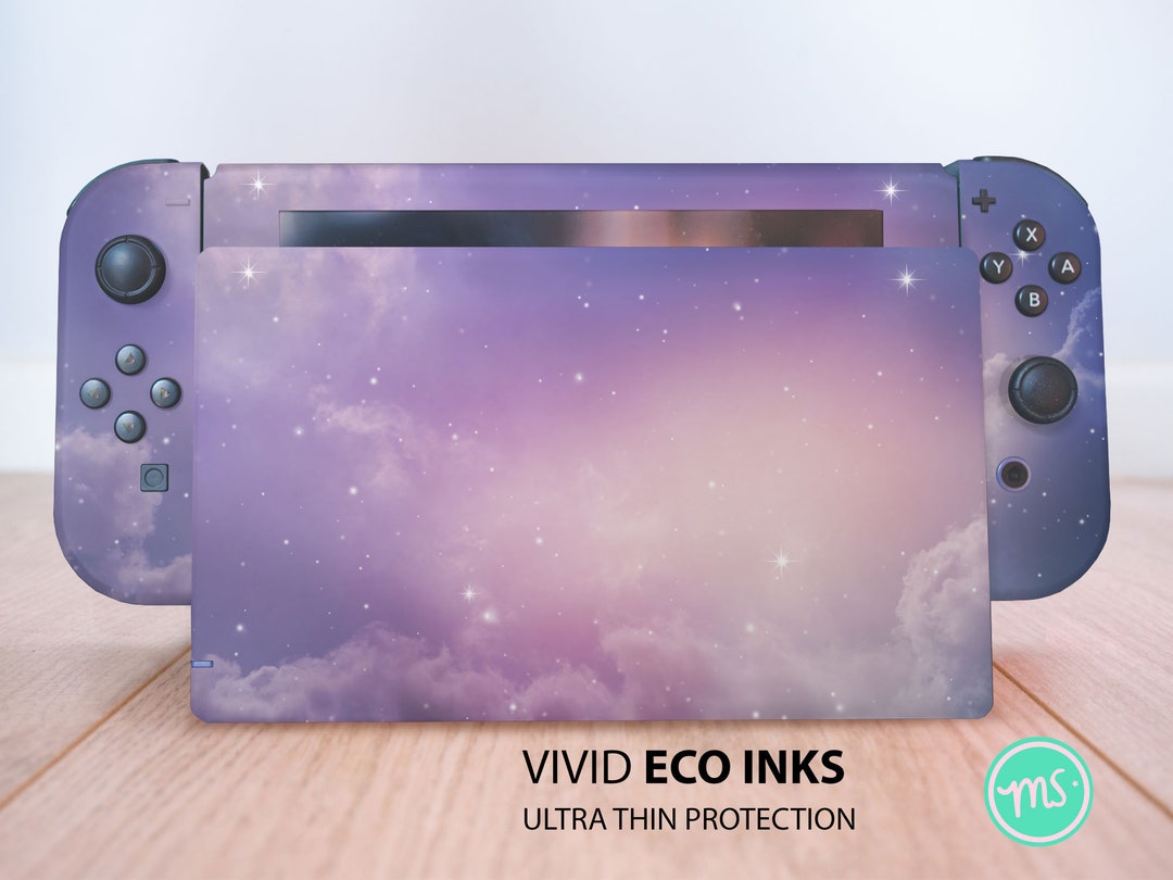 Purple Night Sky Nintendo Skin Premium 3M Vinyl Skin for Nintendo ...