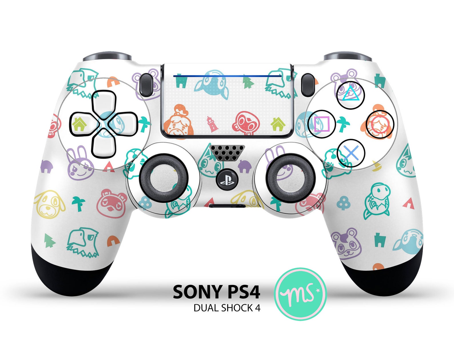 Animal Crossing Cats Pattern Pro Controller Skin 3M Vinyl Skin - Etsy
