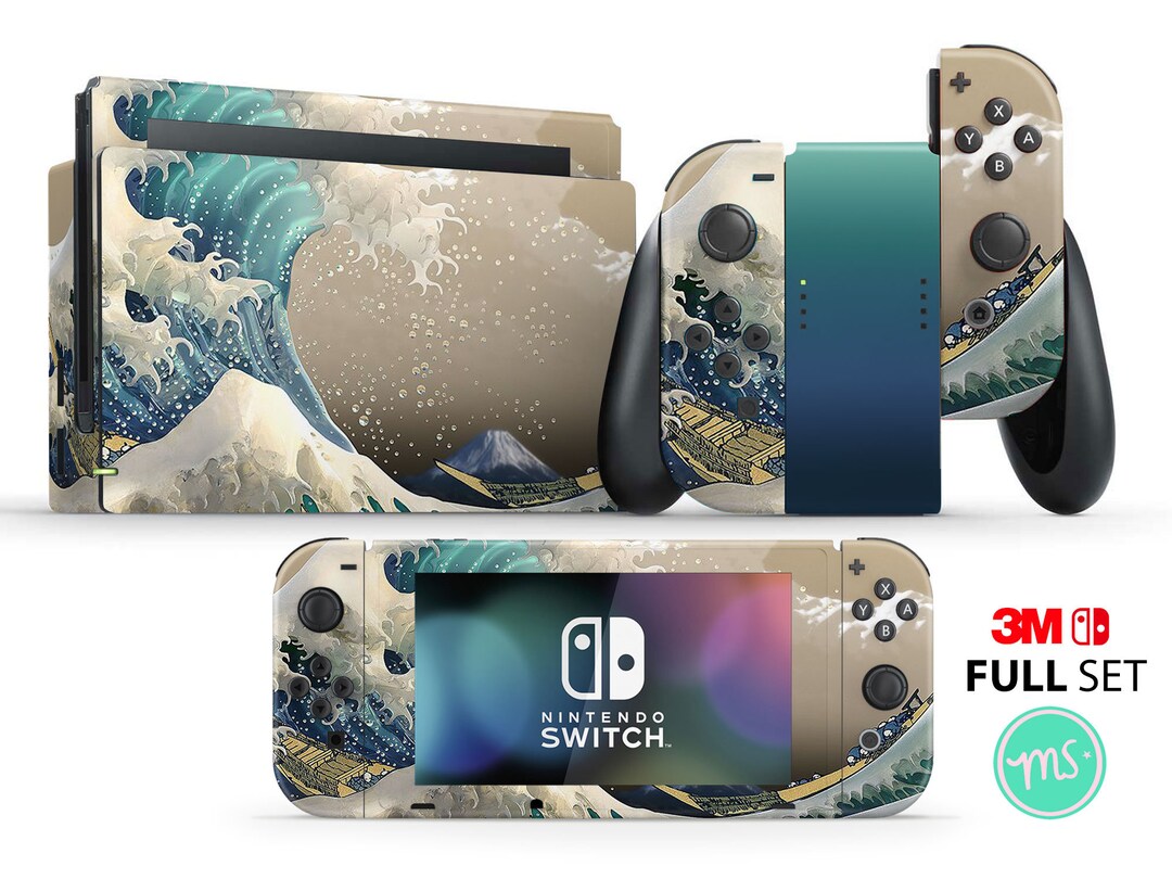 Nintendo Skin Nintendo Nes Vinyl Decals Joy Con Decal Custom Controller ...