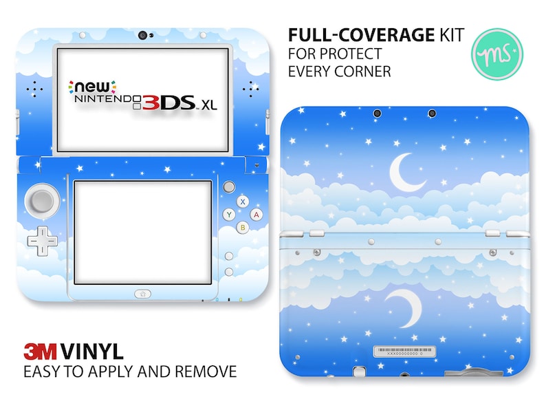 Amazing 3M Skin for New Nintendo 3DS XL and 2DS Xl. Christmas Gift for ...