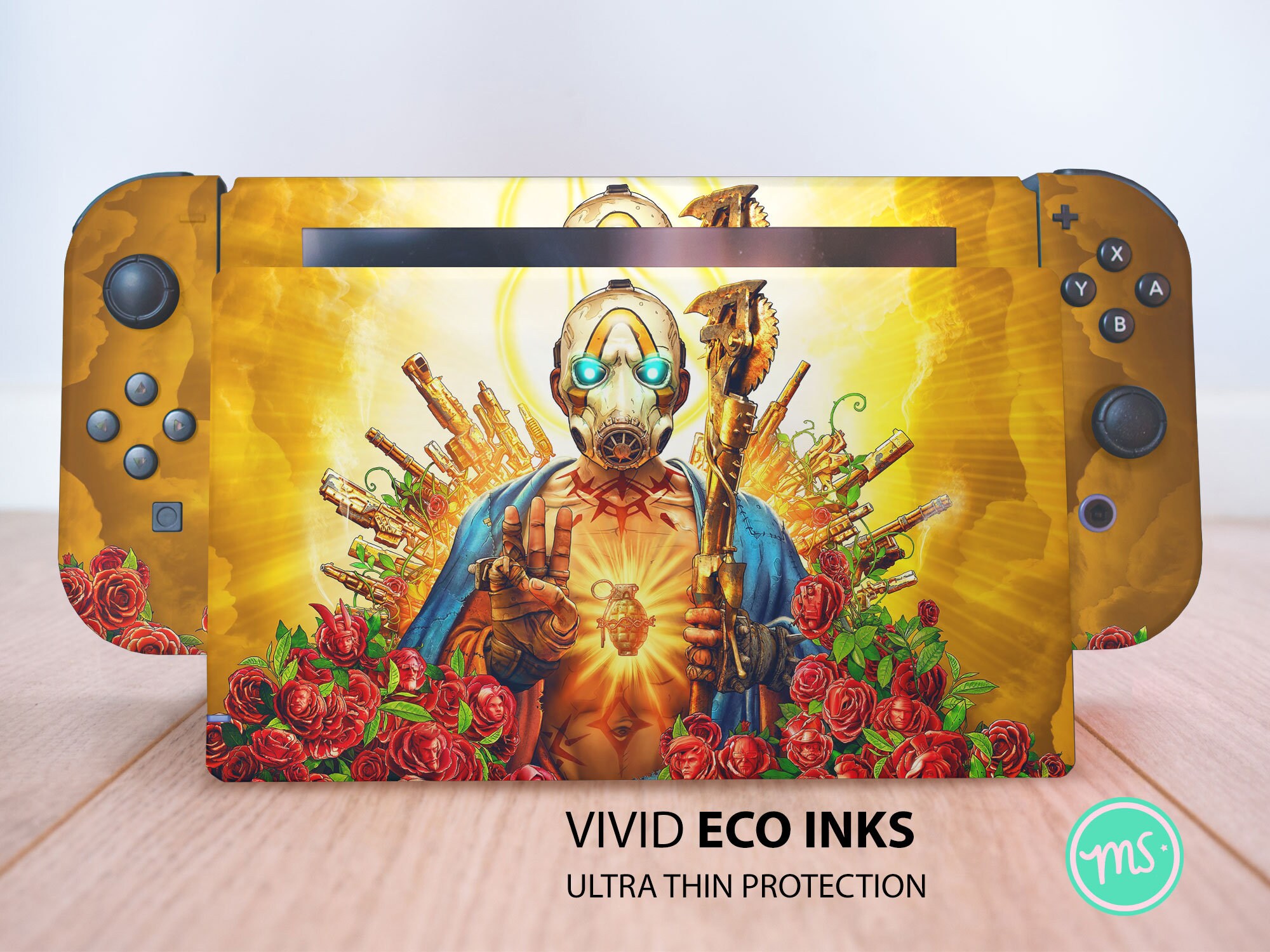 Psycho Bandit Borderlands 3 Poster Nintendo Skin Psycho Bandit - Etsy ...