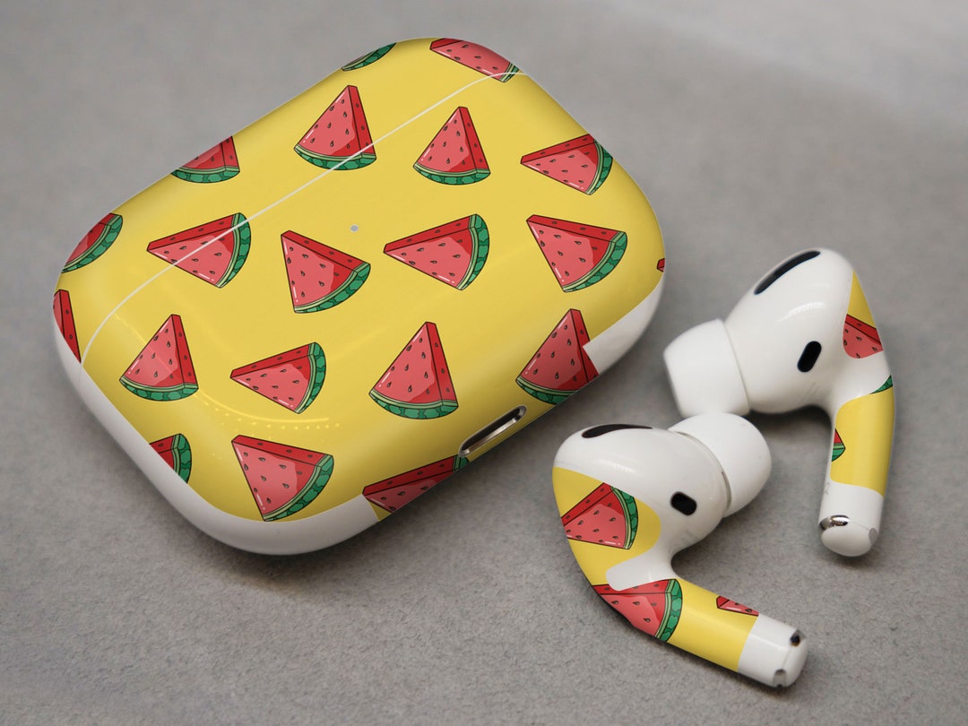 Cute Design , Watermelons , Summer , Vinyl for Airpods Premium 3M Vinyl ...