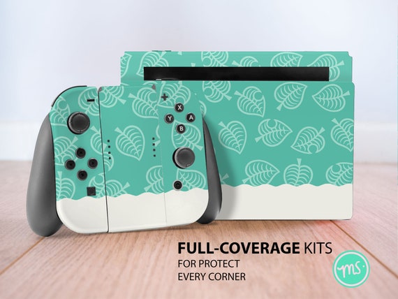 Cute Animal Crossing Leafs Decal for Nintendo Lite Premium 3M Vinyl Skin for Nintendo Switch Nintendo Switch OLED and Nintendo Lite Etsy
